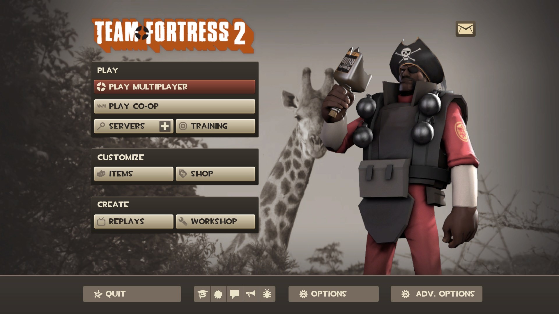 Zoo Animal Menu Backgrounds Mod for Team Fortress 2 | TF2 Mods