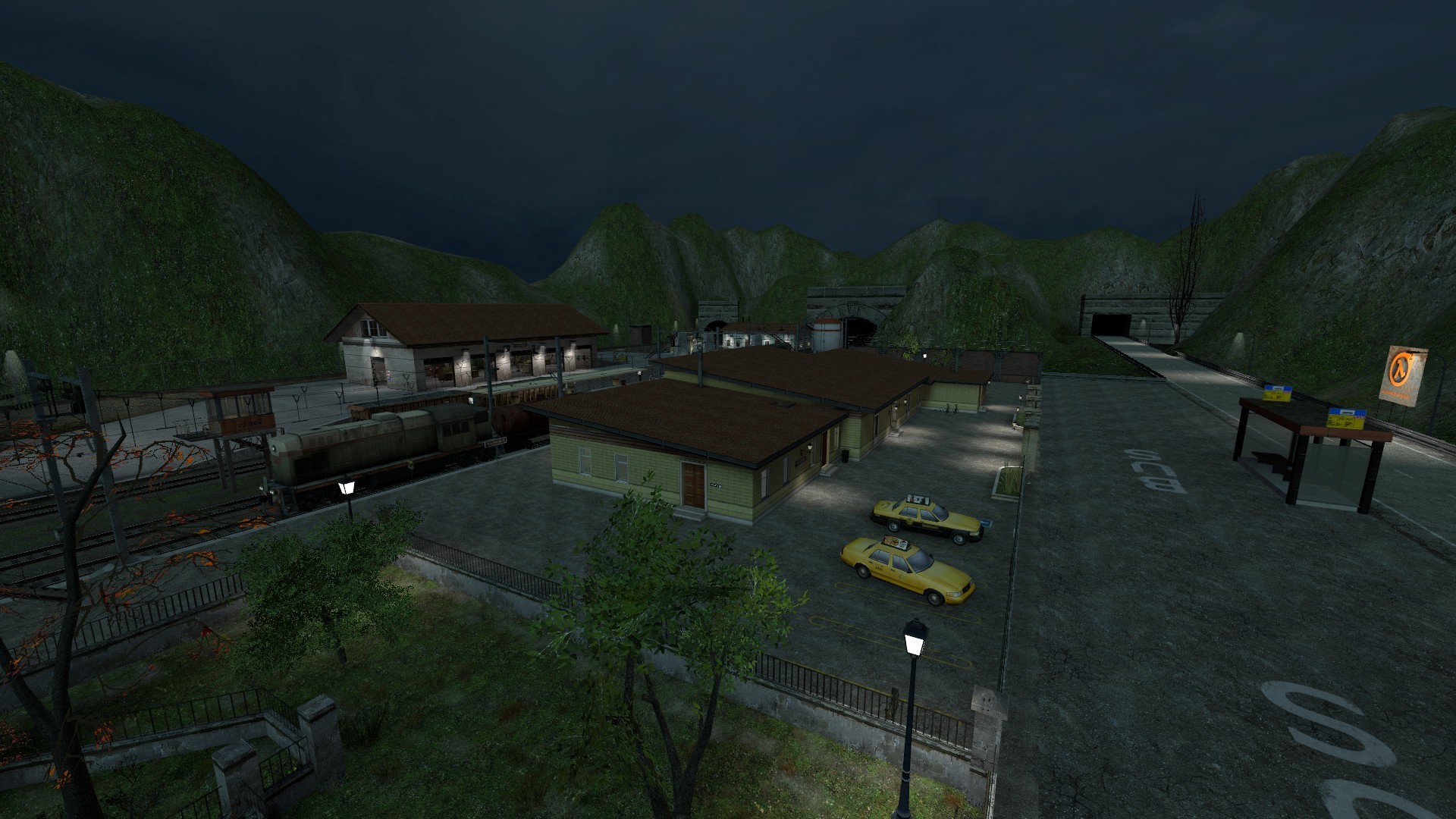 dm_diorama_night_v2 Mod for Half-Life 2: Deathmatch | HL2:DM Mods