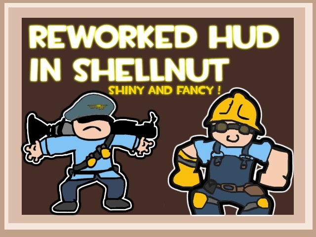 Re-Worked HUD In Shellnut Mod for Team Fortress 2 | TF2 Mods