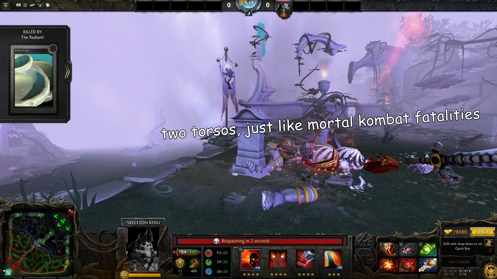 Skeleton King Dota 2 Comic