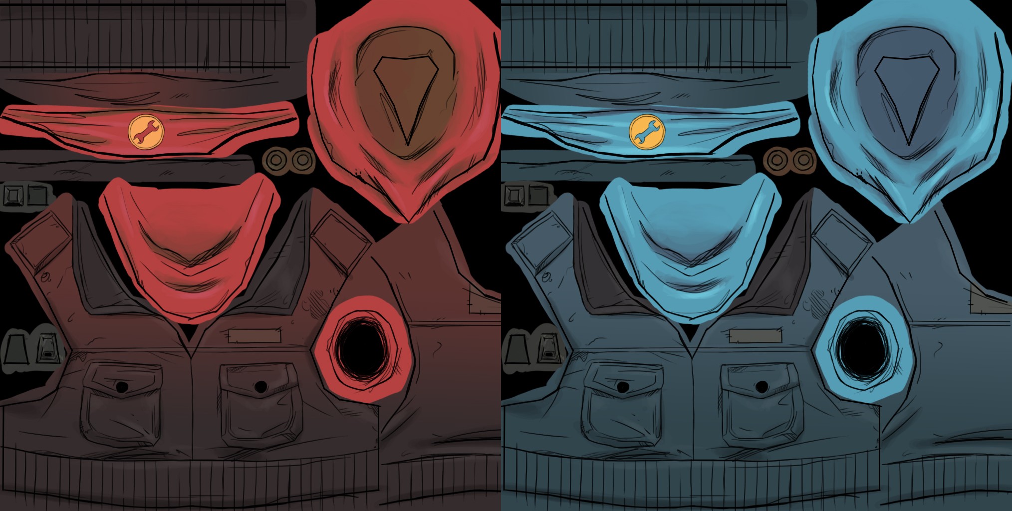 Badlands Engineer Cosmetics v2.0 Mod for Team Fortress 2 | TF2 Mods