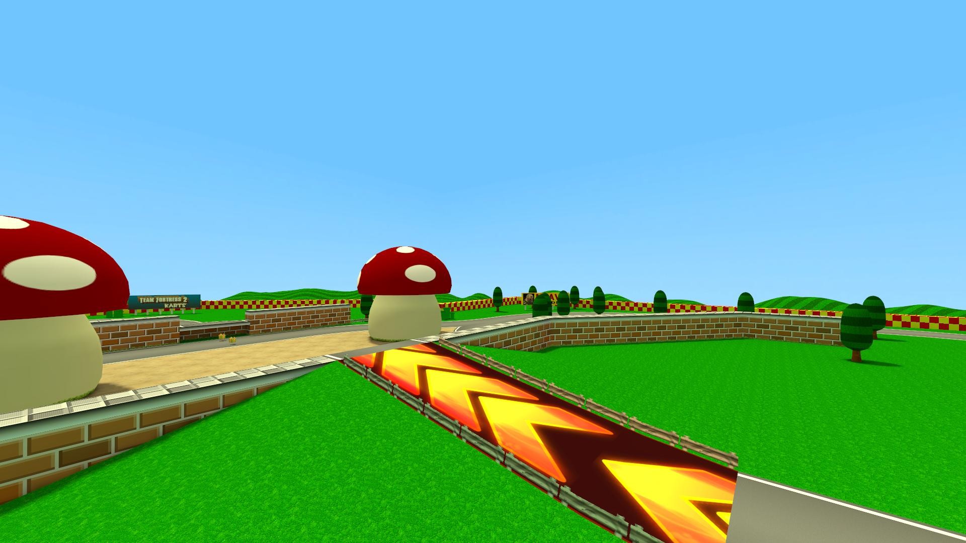 TFKart MannRaceway [FINAL] Mod for Team Fortress 2 | TF2 Mods