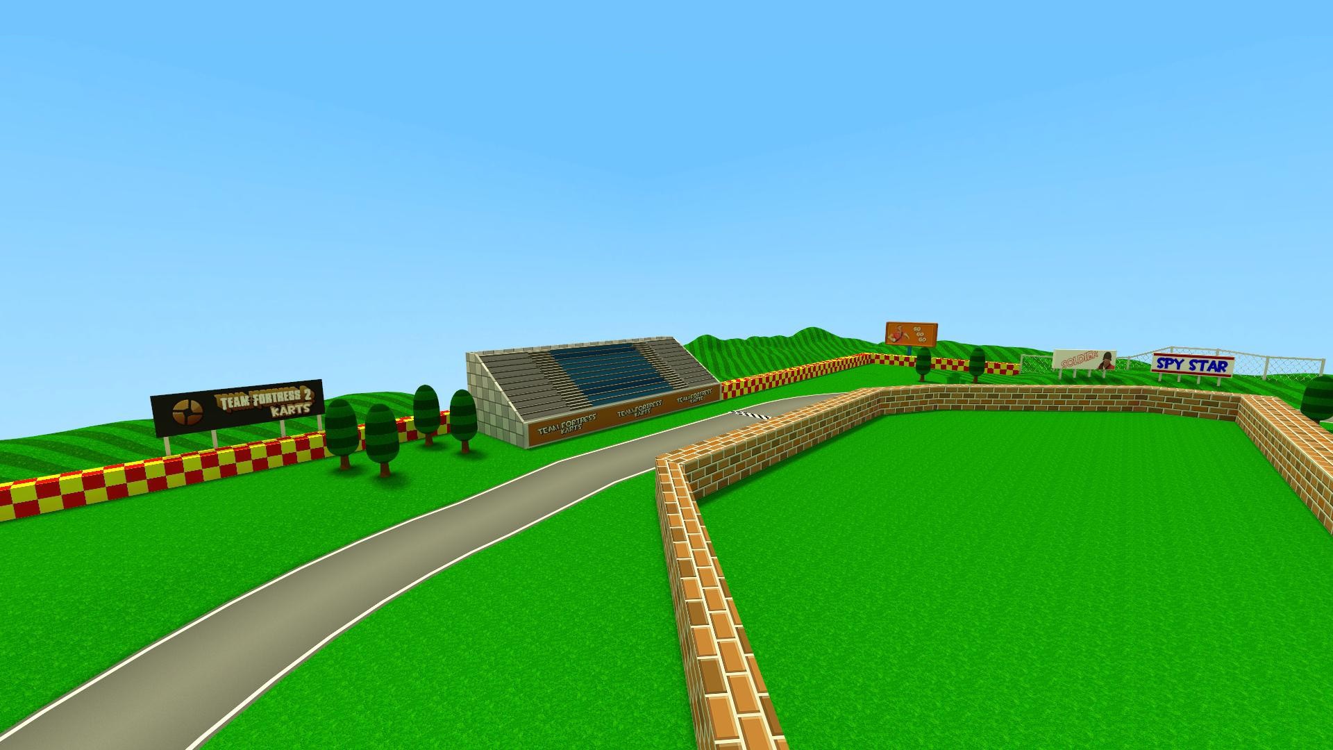 TFKart MannRaceway [FINAL] Mod for Team Fortress 2 | TF2 Mods