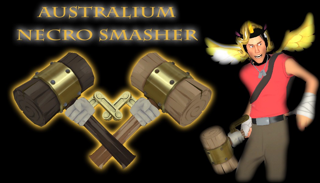 Golden Necro Smasher Mod for Team Fortress 2 | TF2 Mods