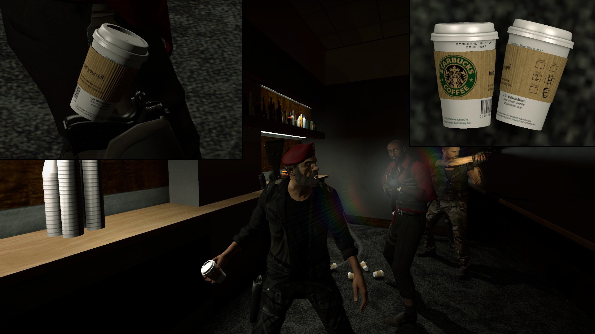 Coffee animations Mod for Left 4 Dead 2 | L4D2 Mods