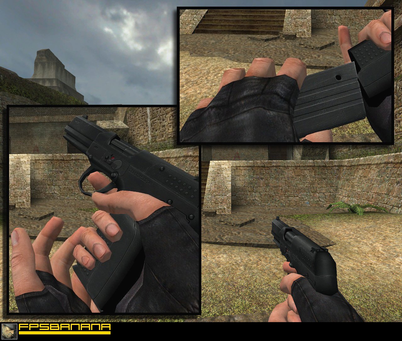 CSS Fiveseven retextured Mod for Counter-Strike: Source | CS:S Mods
