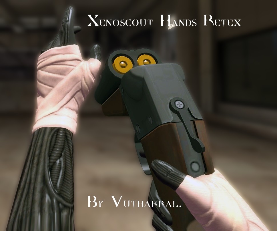 Xenomorph Hands Retexture for the Scout [Team Fortress 2] [Mods]