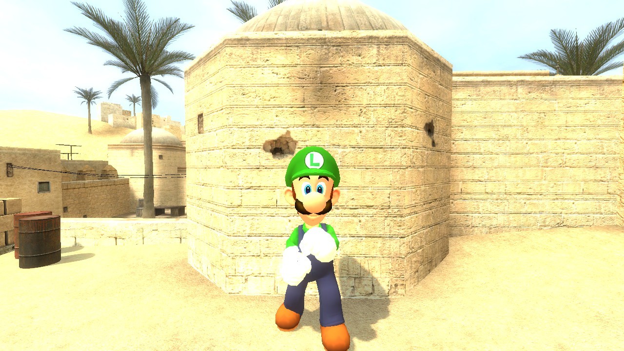 Mario, Luigi, Waluigi Mod for Counter-Strike: Source | CS:S Mods