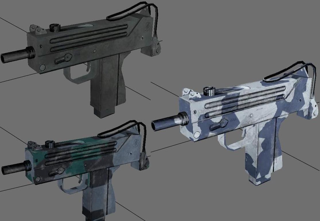 BFSOLO MAC11 PACK Mod for Battlefield 2 | BF2 Mods