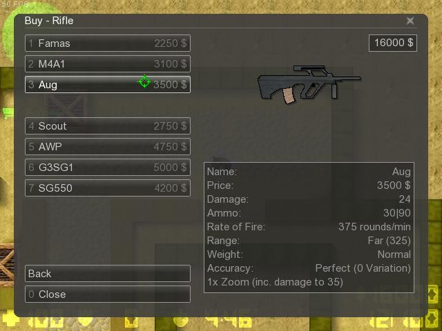 Hd steyr aug [CS2D] [Mods]