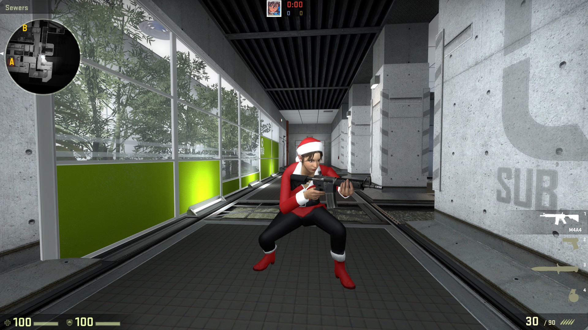 Christmas Zoey Mod for Counter-Strike: Global Offensive | CS:GO Mods