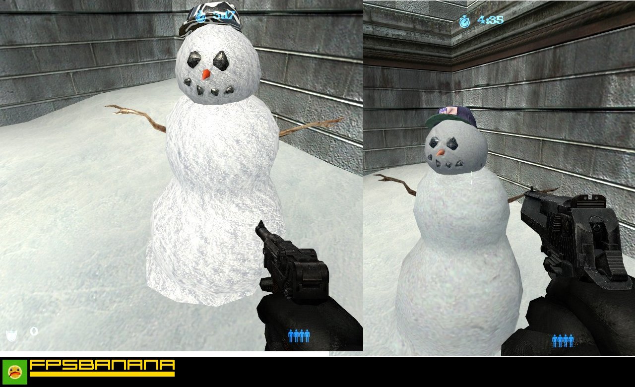 Hi-Res Snowman Mod for Counter-Strike: Source | CS:S Mods