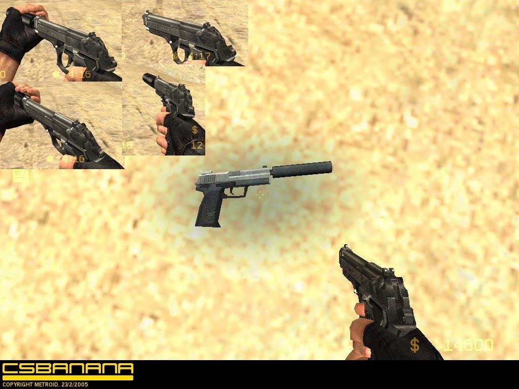 Beretta M9 Mod for Counter-Strike: Source | CS:S Mods