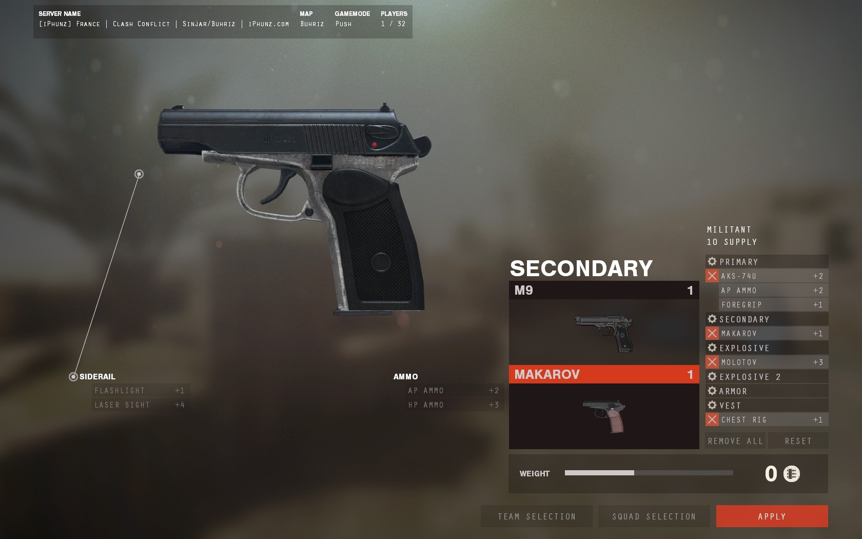 Two-Tone Makarov [Insurgency] [Mods]