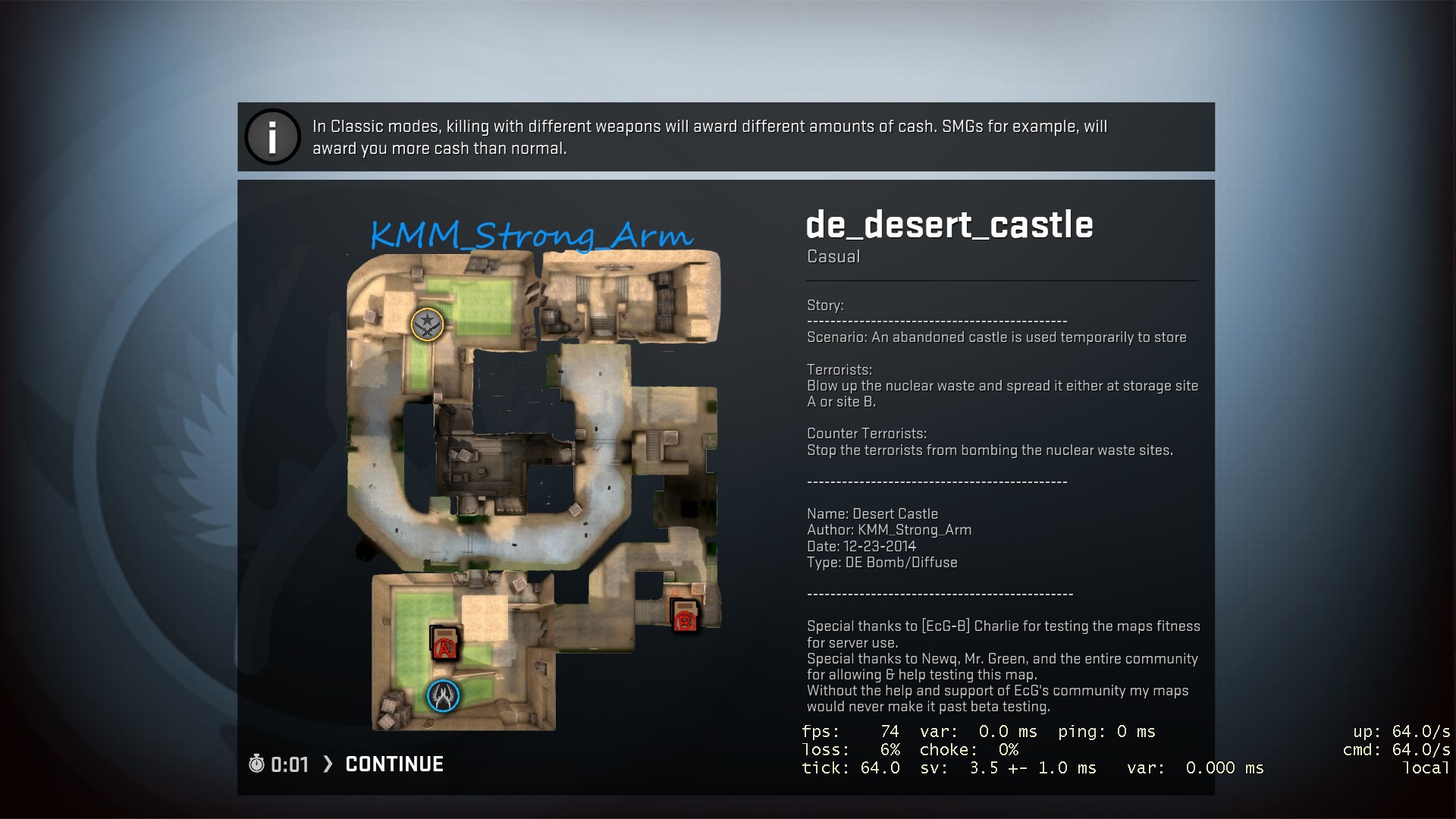 Desert Castle [Counter-Strike: Global Offensive] [Mods]