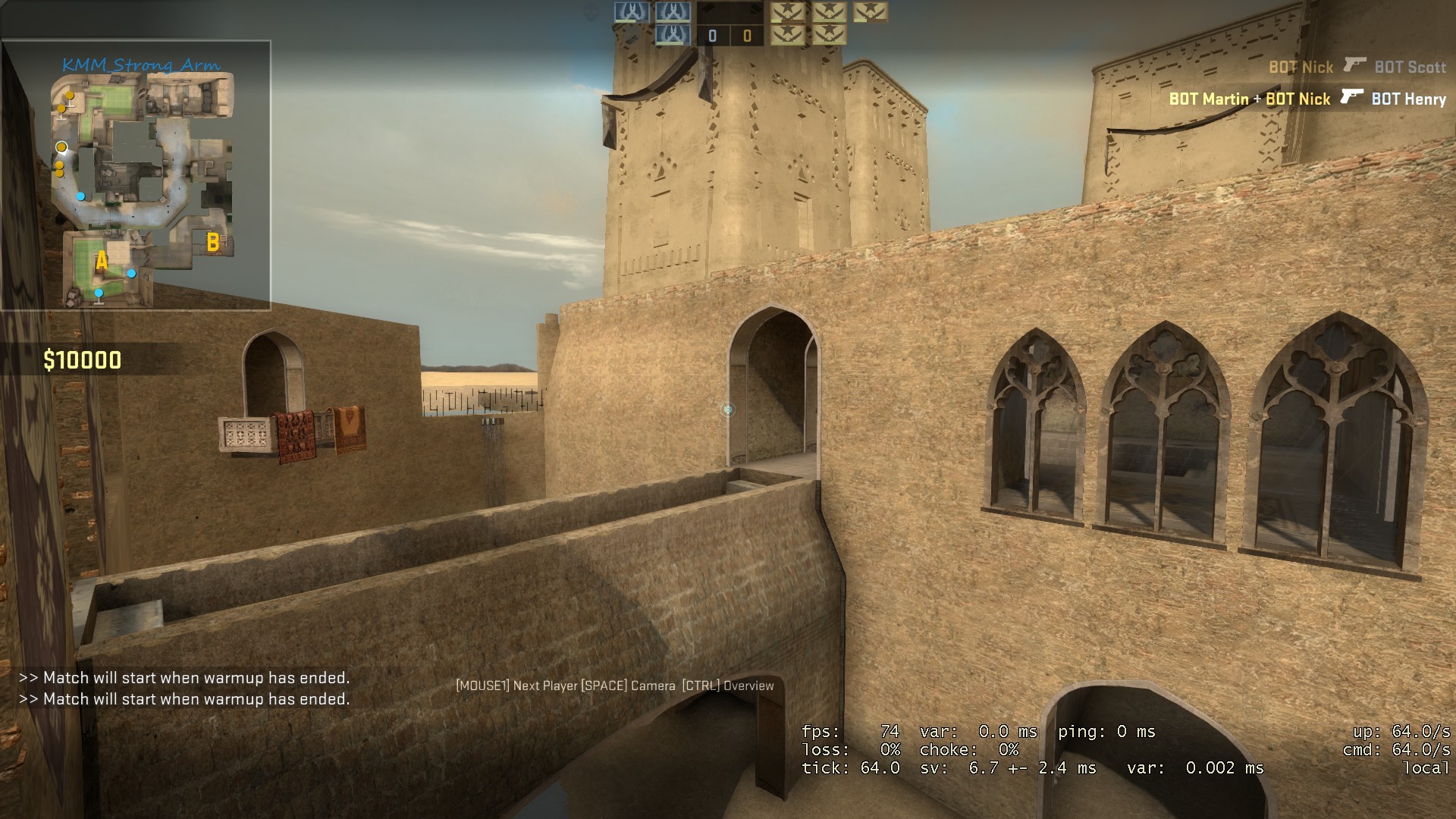 Desert Castle [Counter-Strike: Global Offensive] [Mods]