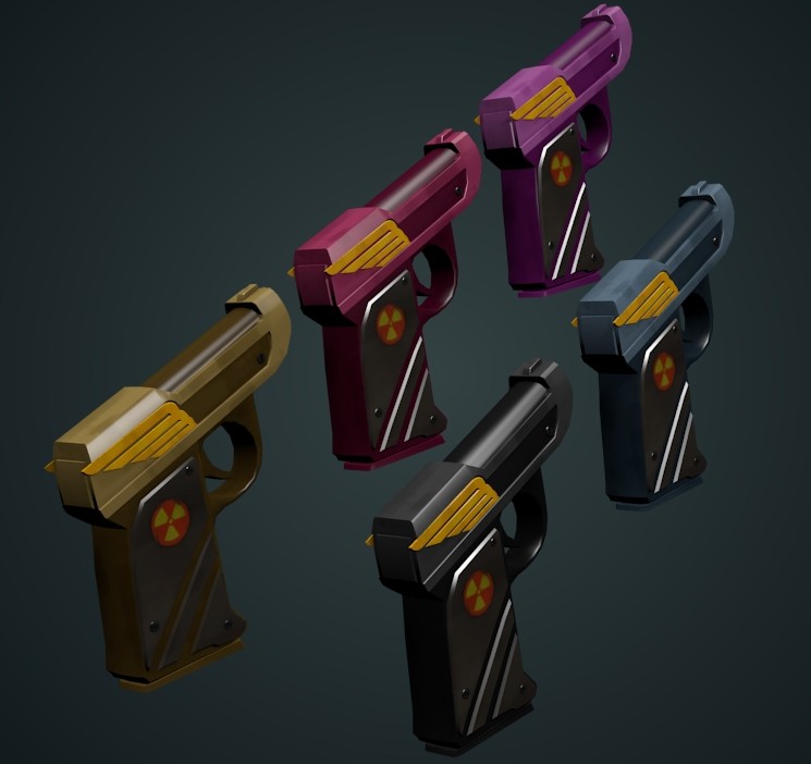 Winger pistol alternative colour pack [Team Fortress 2] [Mods]