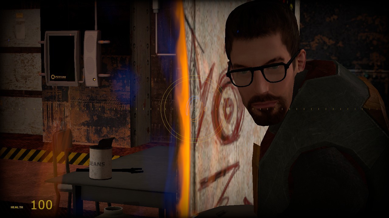 Gordon Freeman for Chell Mod for Portal | PRTL Mods
