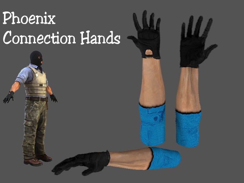 CSGO Phoenix Connection Hands Mod for Counter-Strike 1.6 | CS1.6 Mods