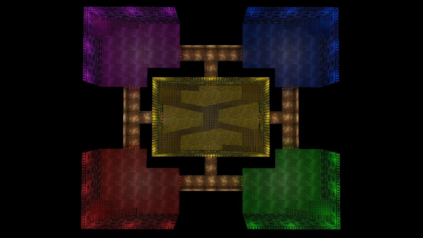 arena_dk64_4forts [Team Fortress 2] [Mods]