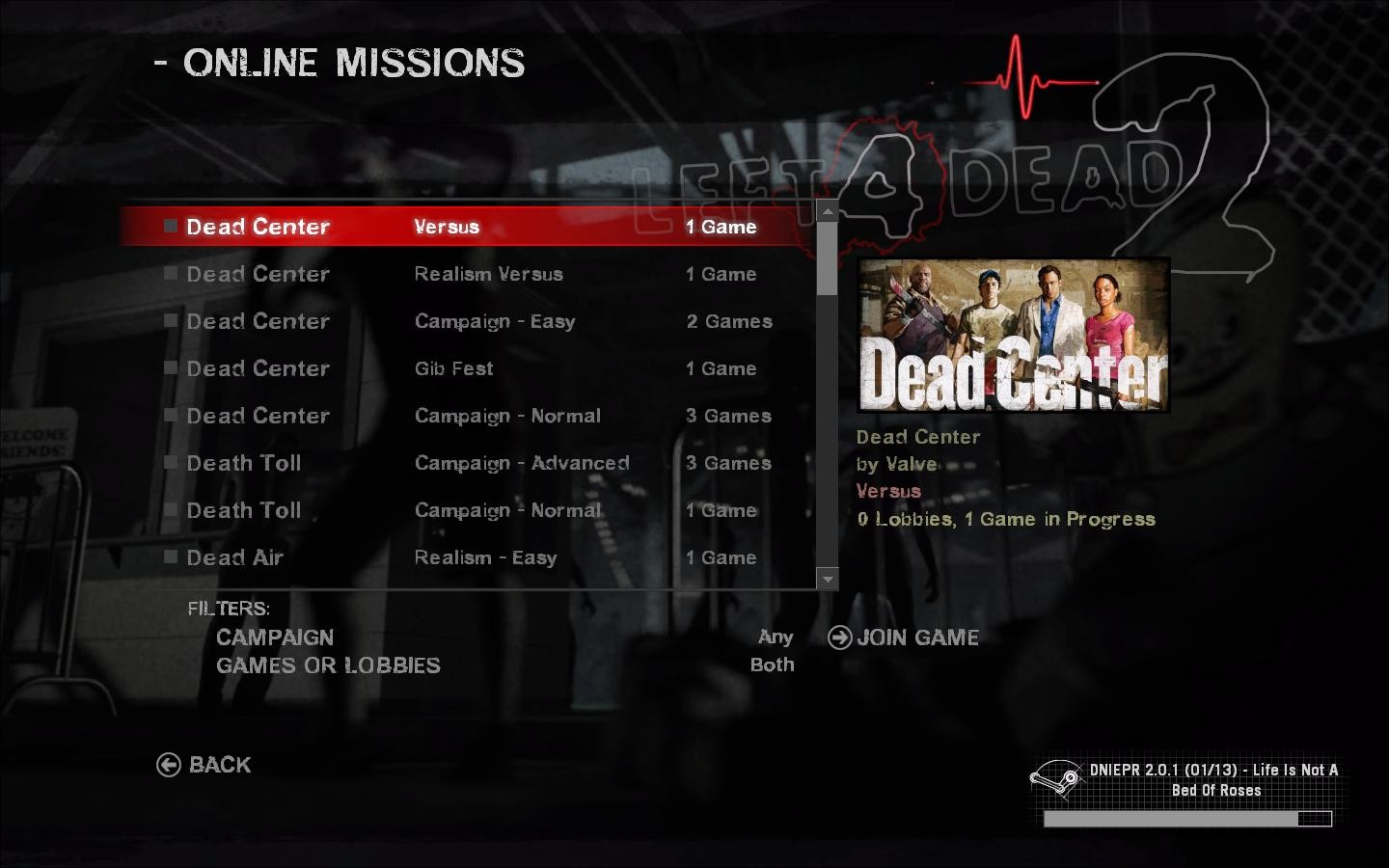 Urik Game Menu Mod for Left 4 Dead 2 | L4D2 Mods