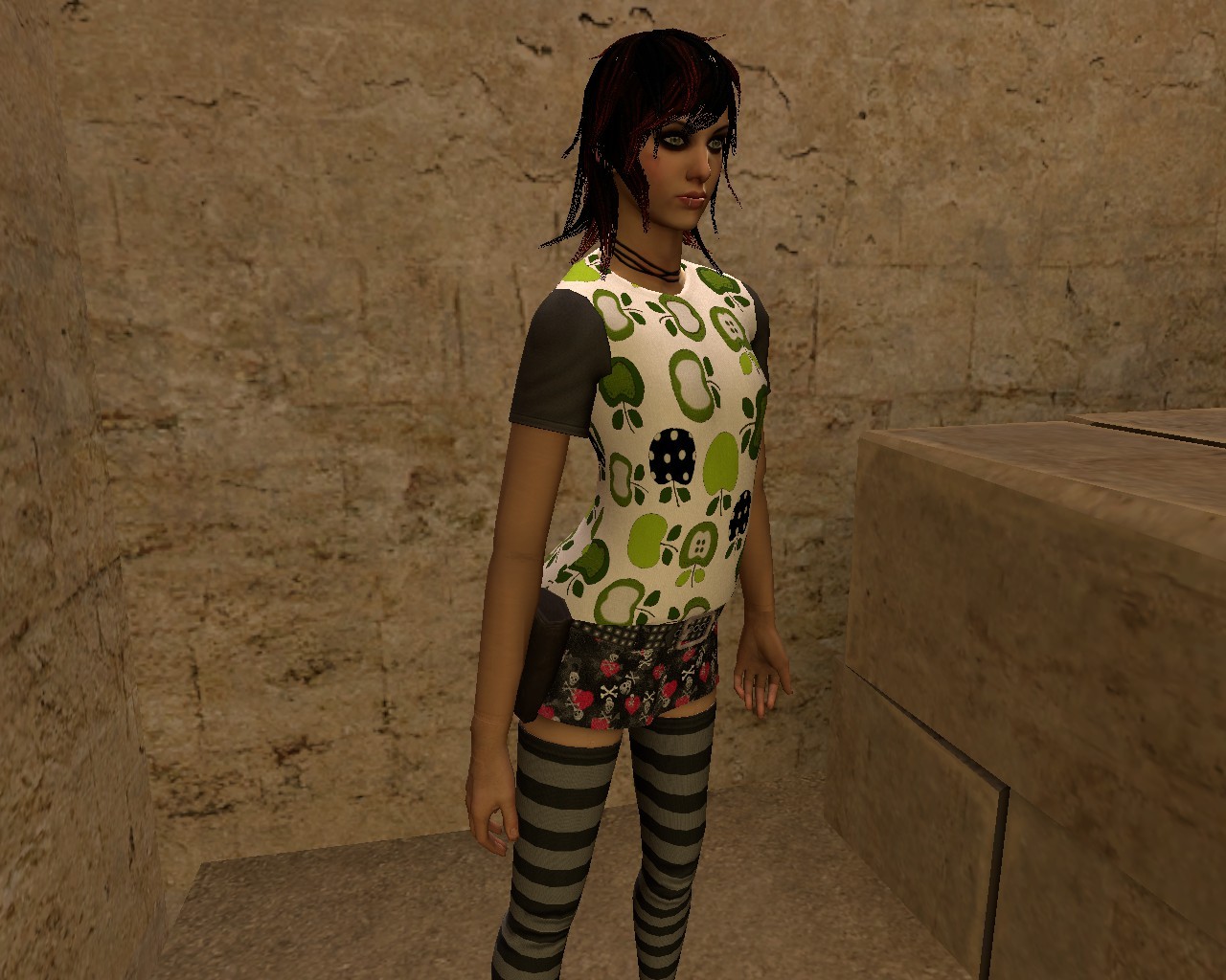 kat emo zoey Mod for Garry's Mod | GMod Mods