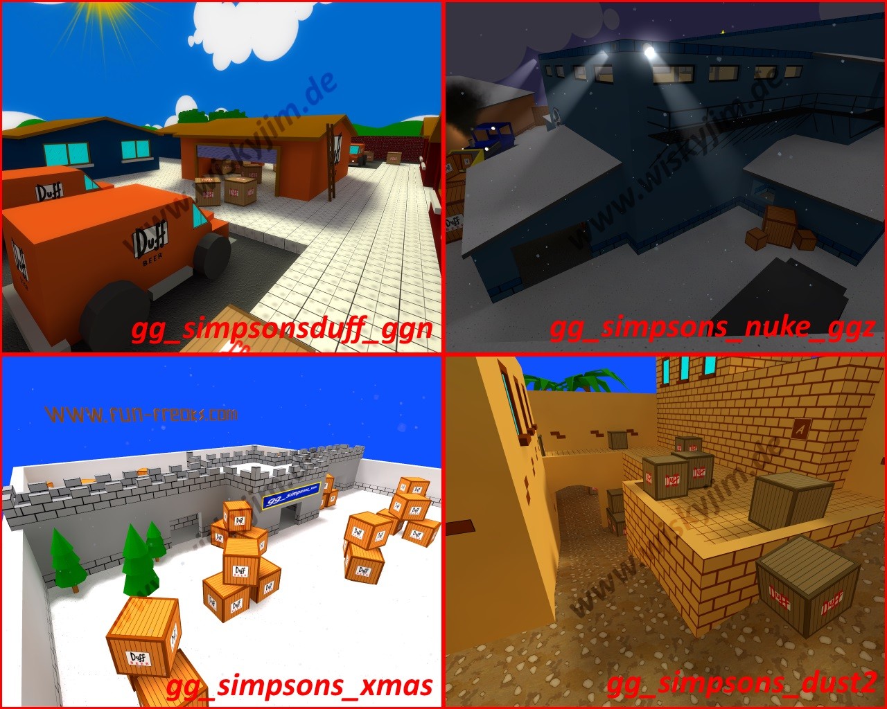 Simpsons Mappack Mod for Counter-Strike: Source | CS:S Mods