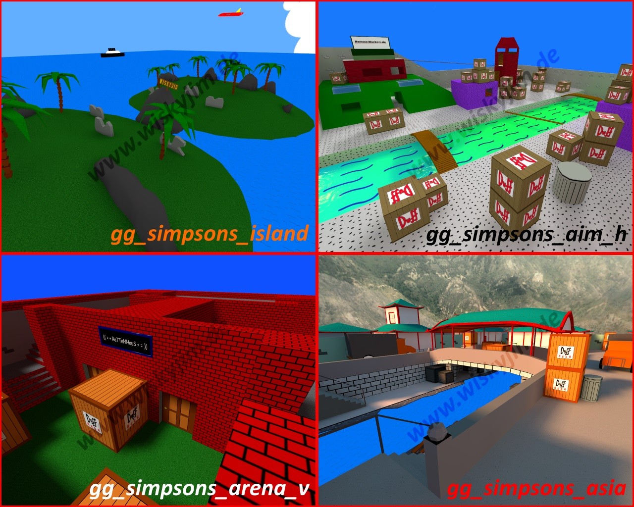 Simpsons Mappack Mod for Counter-Strike: Source | CS:S Mods