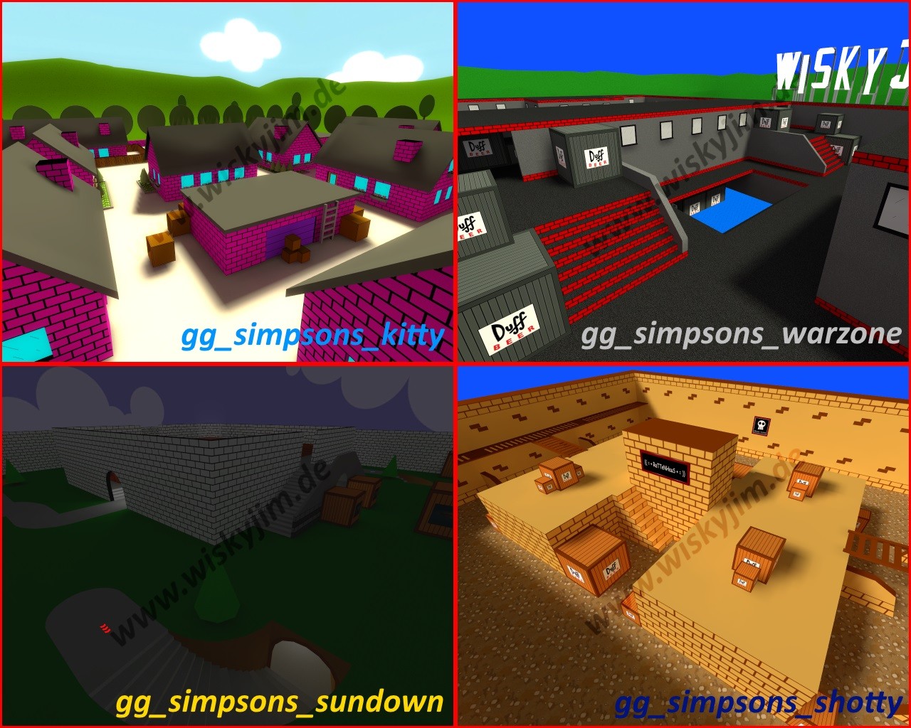 Simpsons Mappack Mod for Counter-Strike: Source | CS:S Mods