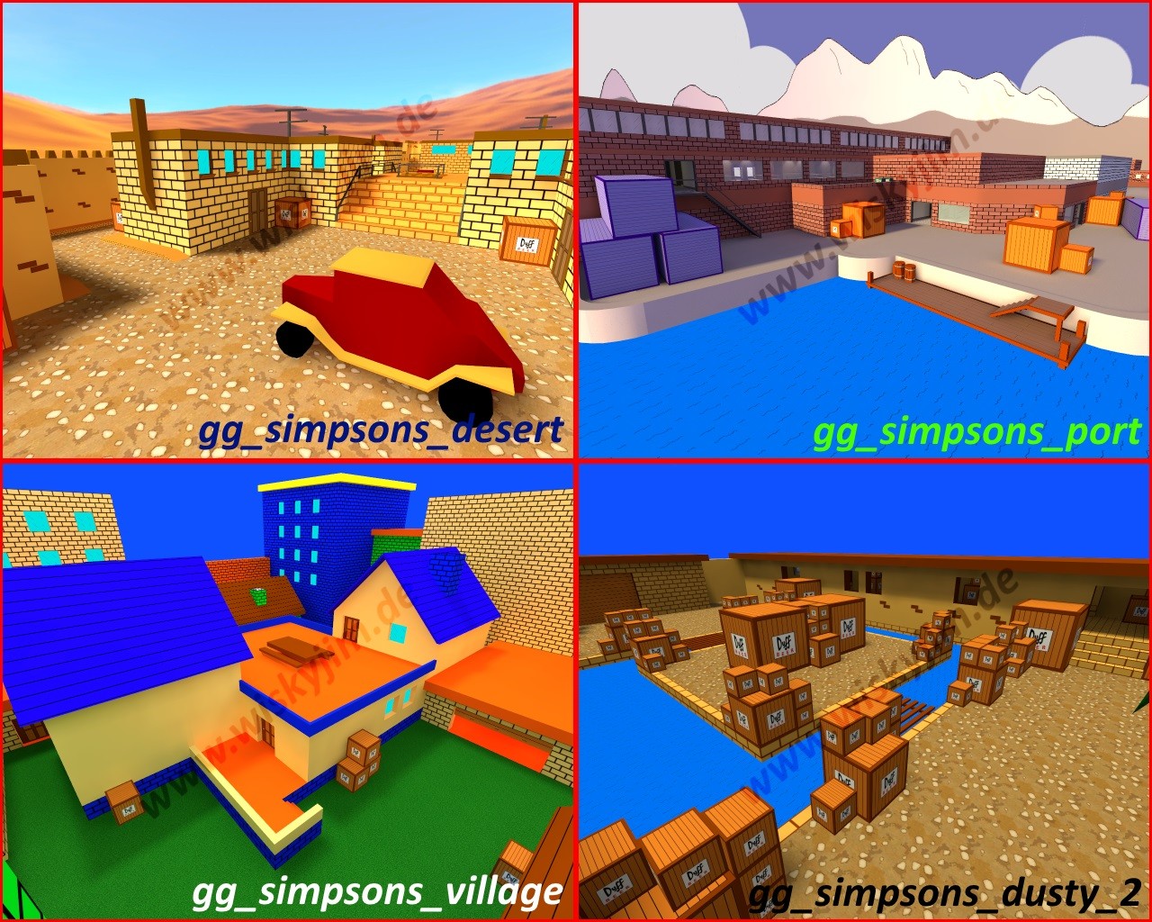 Simpsons Mappack Mod for Counter-Strike: Source | CS:S Mods