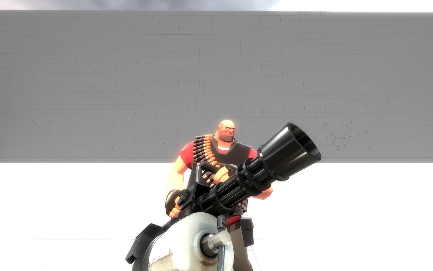 Chrome Minigun Mod for Team Fortress 2 | TF2 Mods