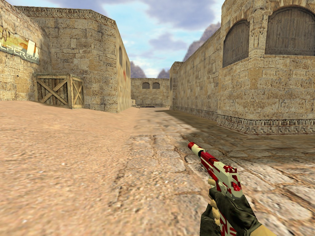 USP "Red Destiny" Mod for Counter-Strike 1.6 | CS1.6 Mods