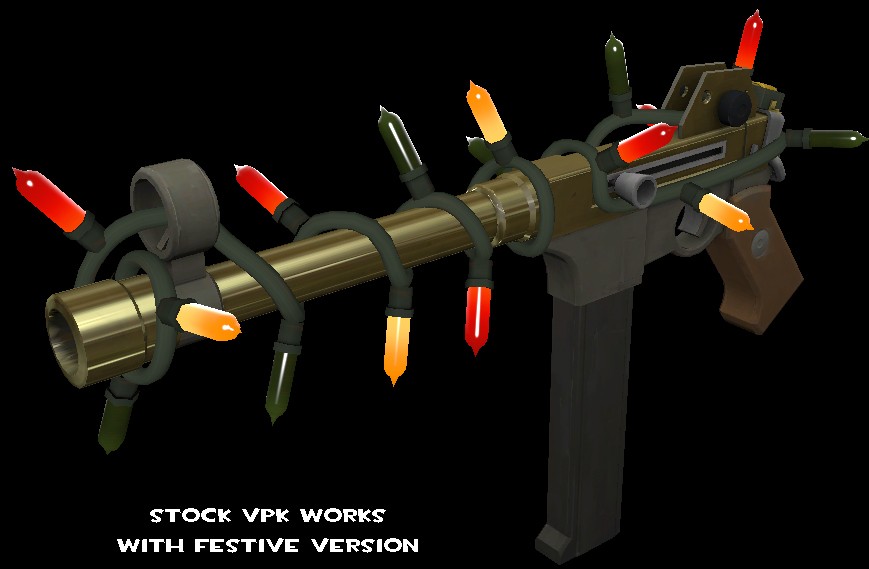 Golden SMG MK. II Mod for Team Fortress 2 | TF2 Mods
