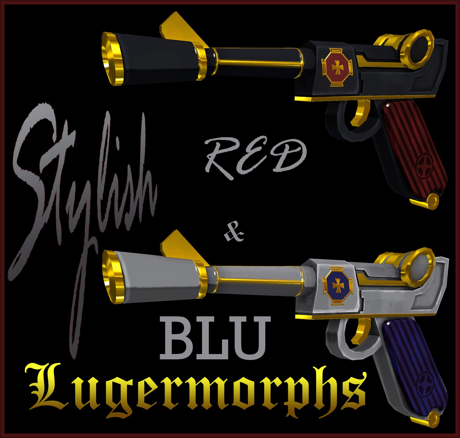 Stylish Lugermorphs Mod for Team Fortress 2 | TF2 Mods