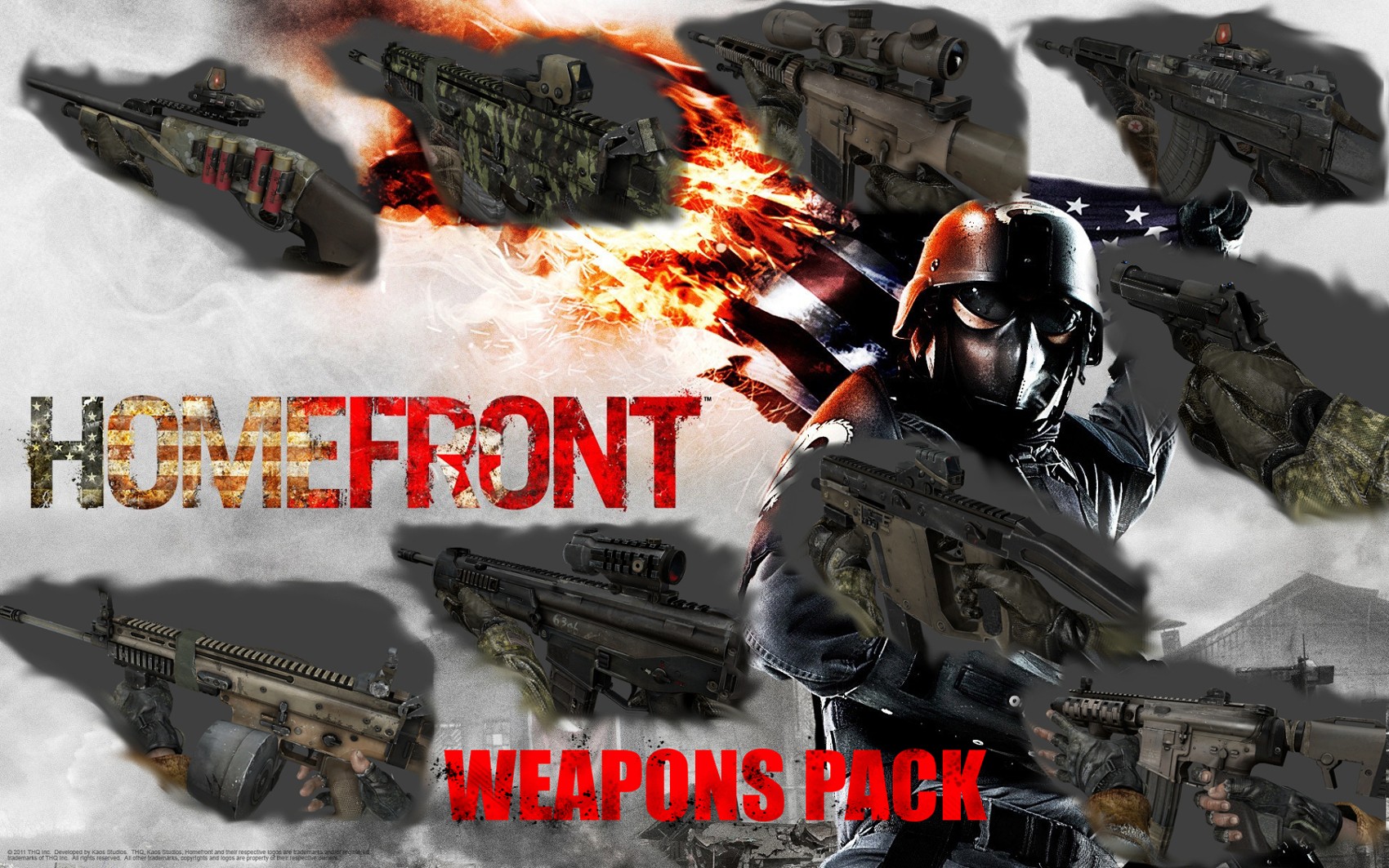 Homefront Weapons Pack Mod for Counter-Strike: Source | CS:S Mods