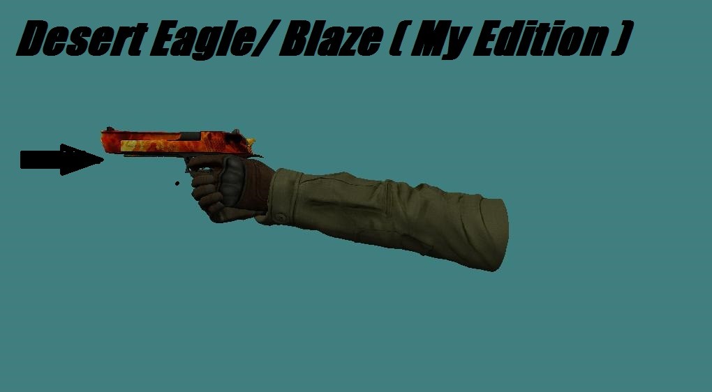 Deagle Blaze (My Edition) Mod for Counter-Strike 1.6 | CS1.6 Mods