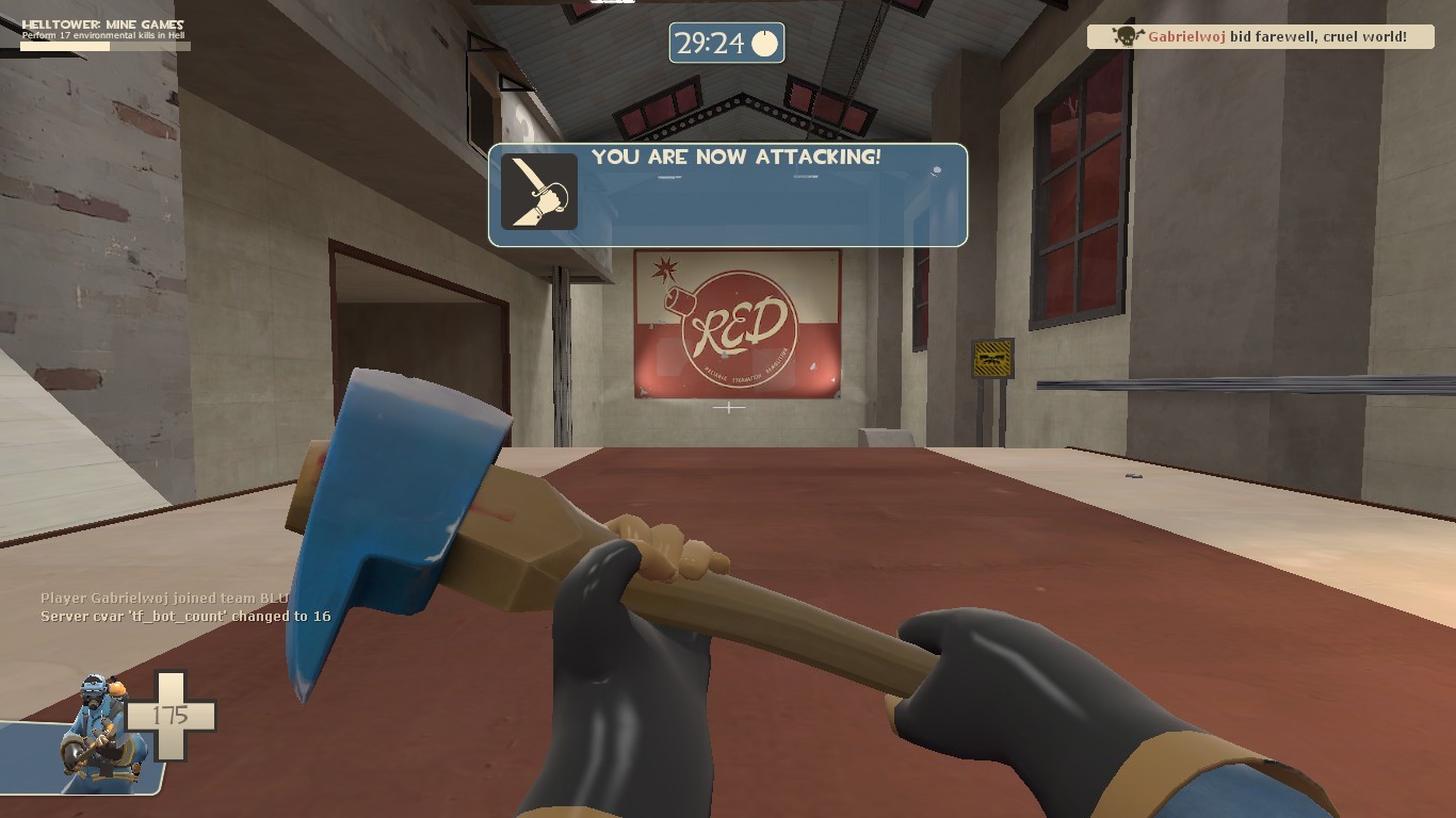 Team Colored Fire Axe Mod for Team Fortress 2 | TF2 Mods