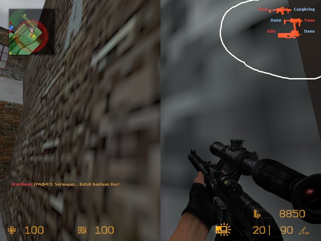 Little nice death font Mod for Counter-Strike: Source | CS:S Mods