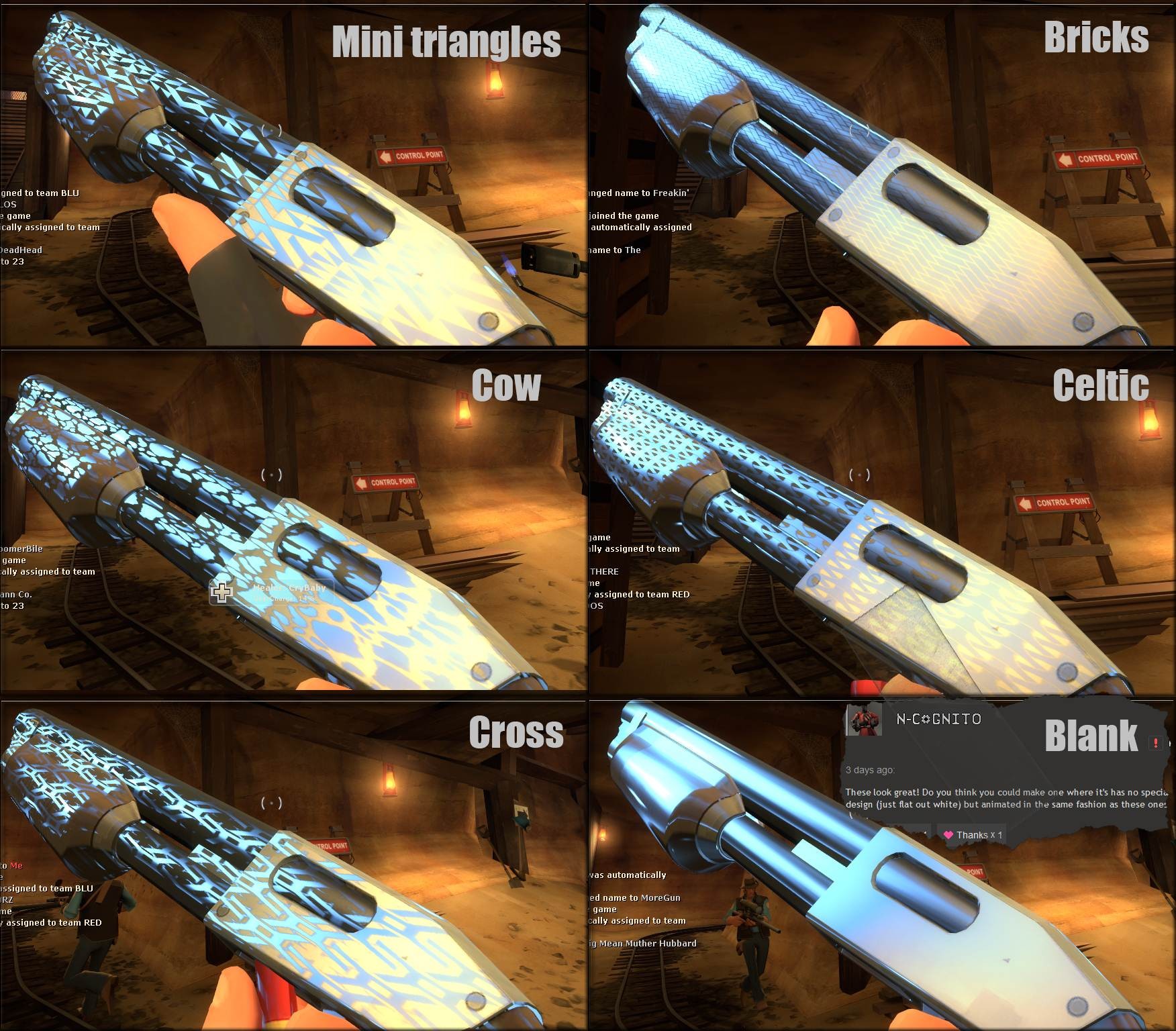 New Killstreak Sheens V.2 Mod for Team Fortress 2 | TF2 Mods