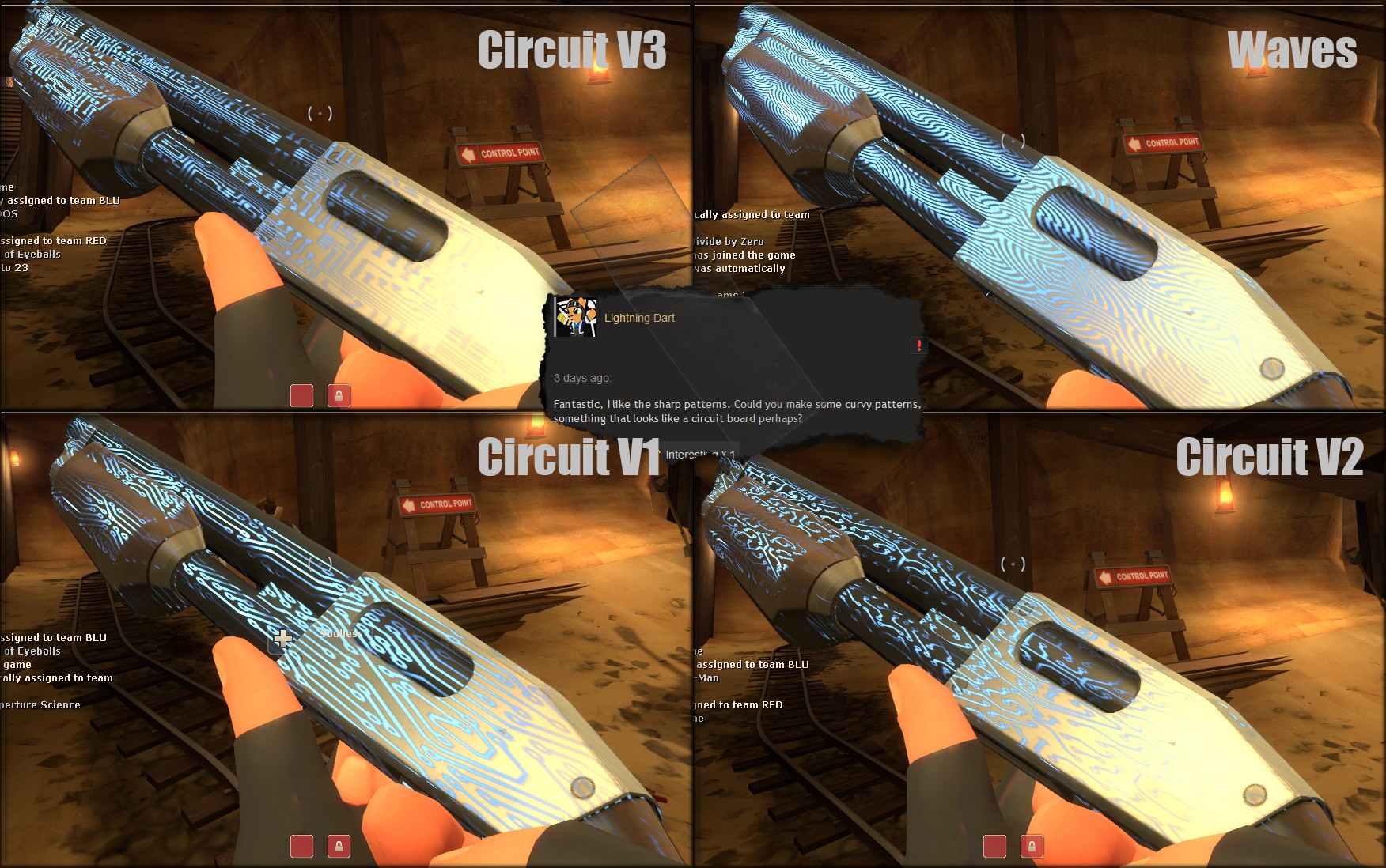 New Killstreak Sheens V.2 Mod for Team Fortress 2 | TF2 Mods