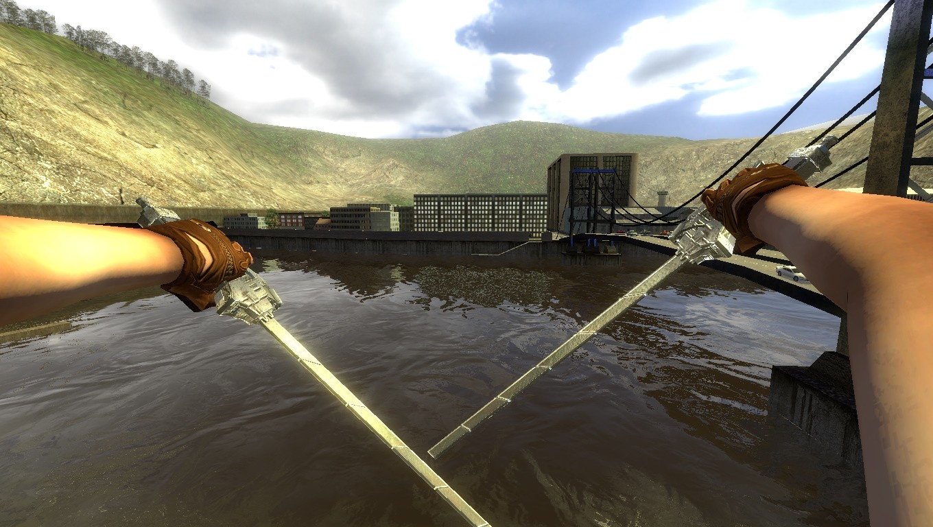 Attack on Titan's Dual Swords Mod for Counter-Strike: Source | CS:S Mods