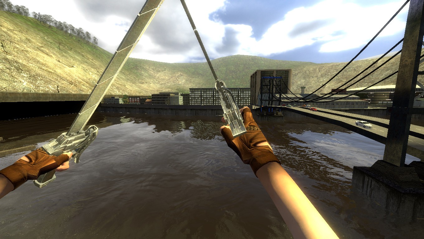 Attack on Titan's Dual Swords Mod for Counter-Strike: Source | CS:S Mods