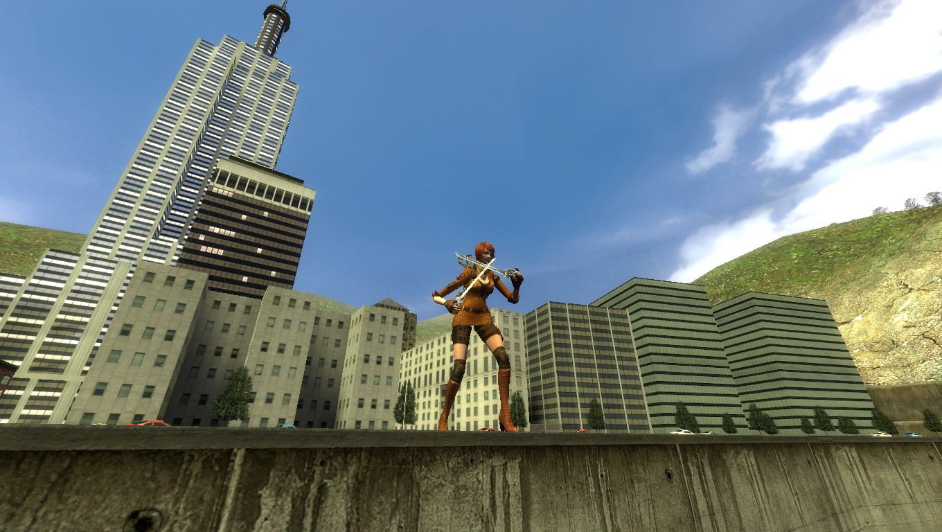 Attack on Titan's Dual Swords Mod for Counter-Strike: Source | CS:S Mods