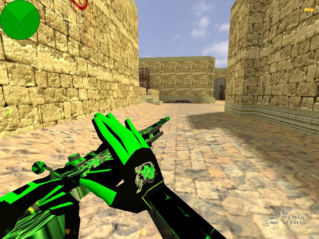 Awp Green Devil Mod for Counter-Strike 1.6 | CS1.6 Mods