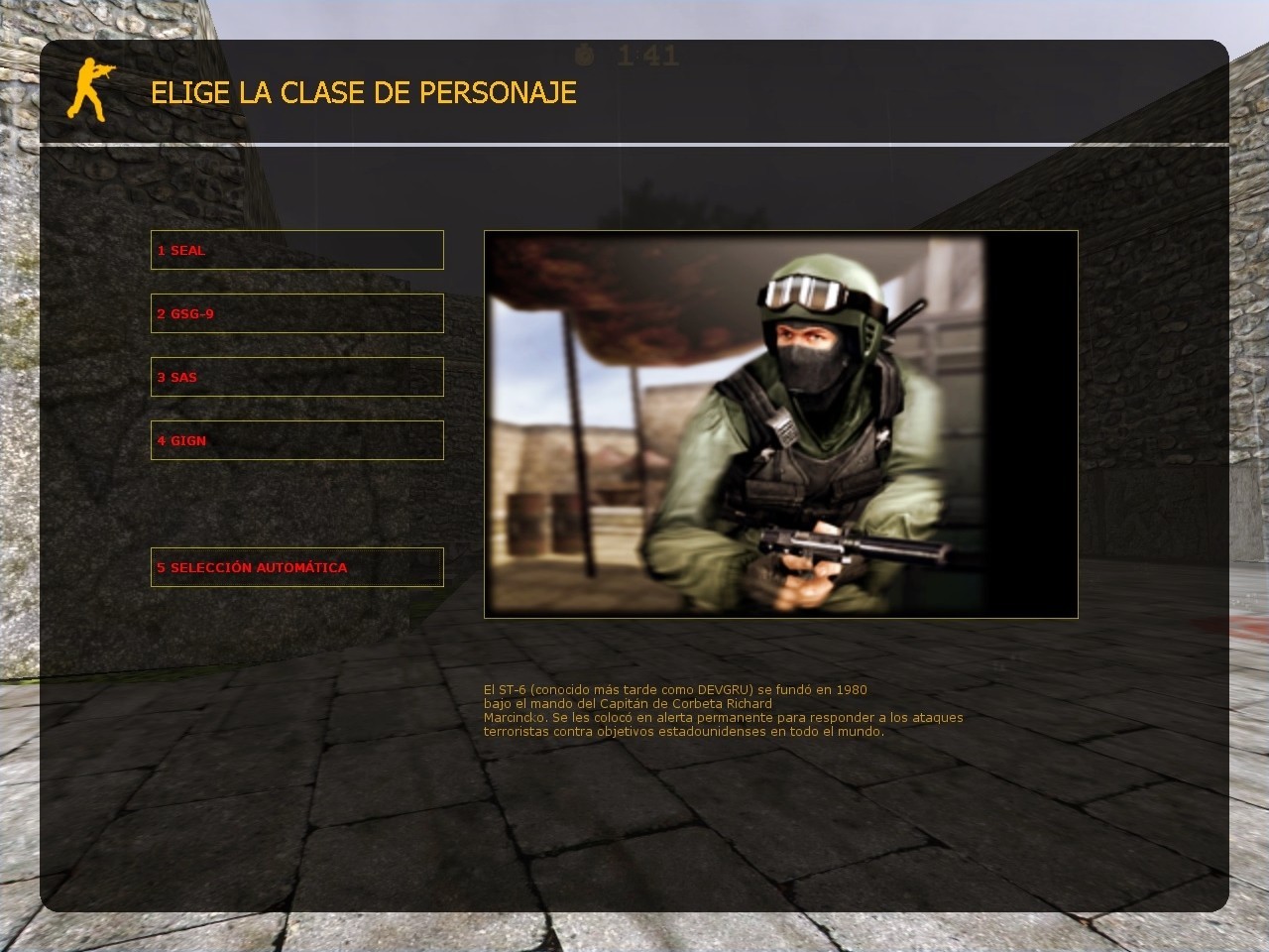 Spanish Menu & Old Style Menu Mod for Counter-Strike 1.6 | CS1.6 Mods