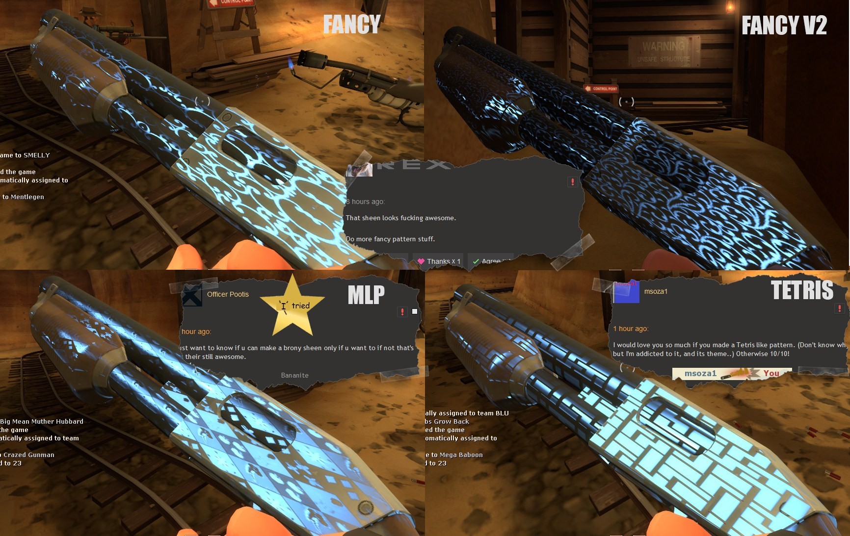 New Killstreak Sheens V.3 Mod for Team Fortress 2 | TF2 Mods