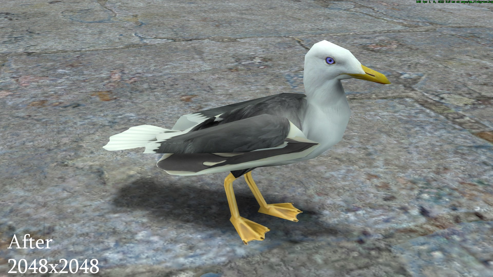 HD Bird Textures for Half-Life 2. Mod for Half-Life 2 | HL2 Mods