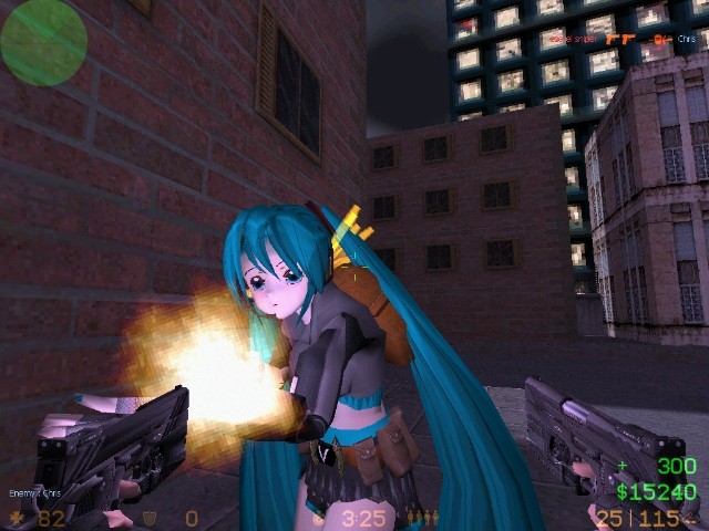 miku soldier Mod for Counter-Strike 1.6 | CS1.6 Mods