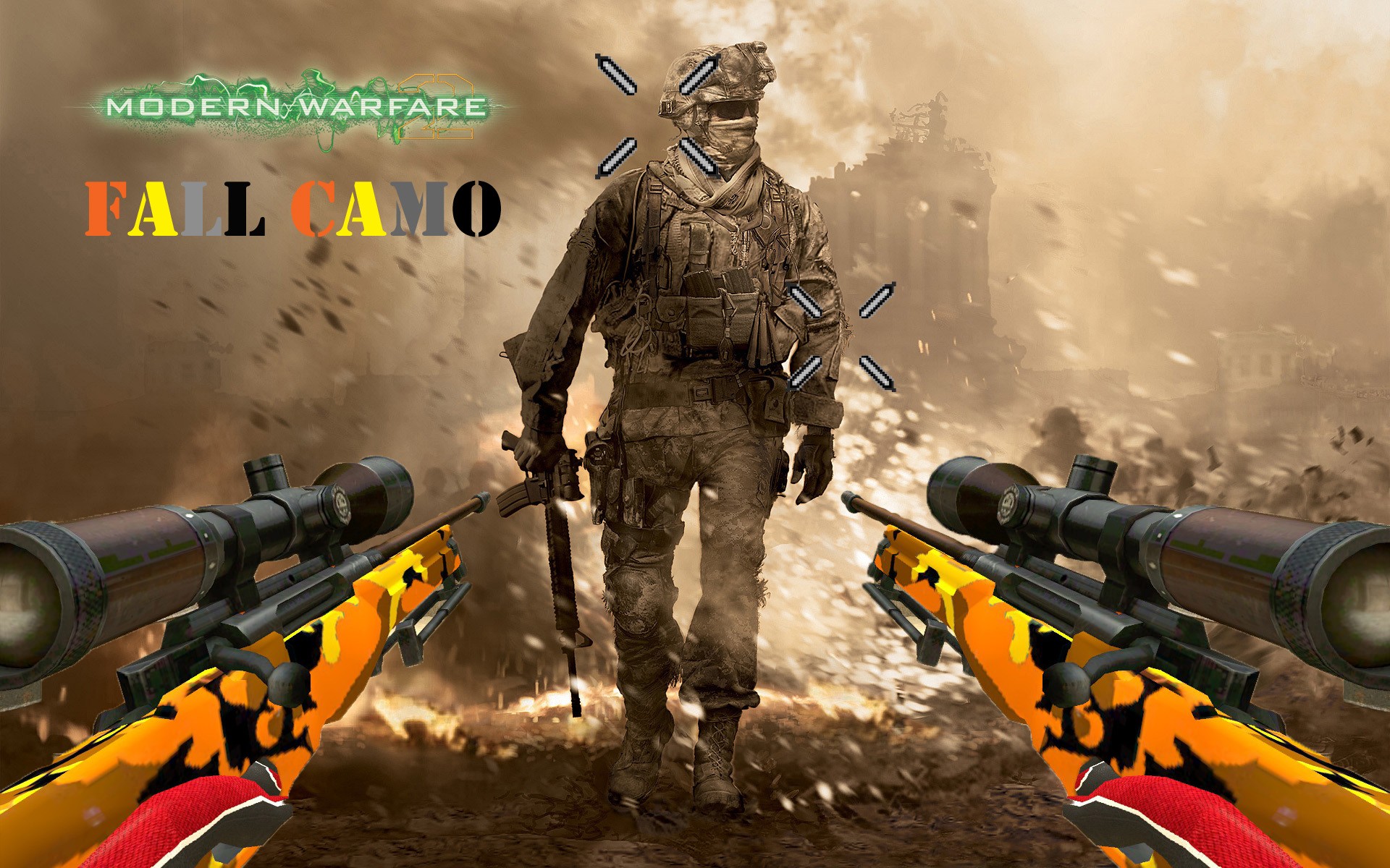 Fall Camo AWP Mod for Counter-Strike: Source | CS:S Mods