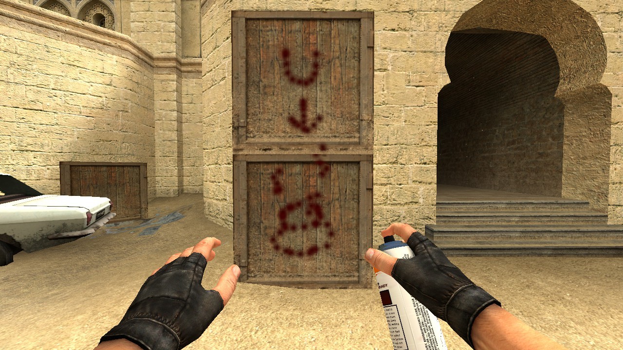 Spraypaint For Knife [Counter-Strike: Source] [Mods]